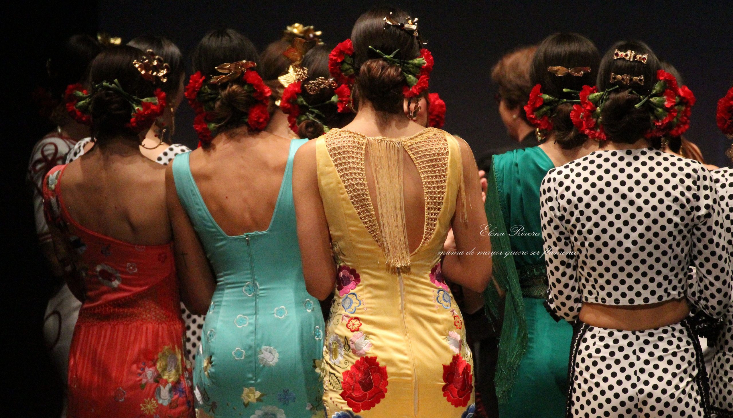 Tendencias 2016 - Flores para flamenca - MDMQSF Flores para flamenca